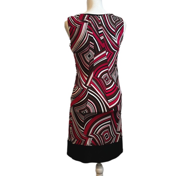 Bisou Bisou | Dresses | Bisou Bisou Michele Bohbot Red And Black Dress ...
